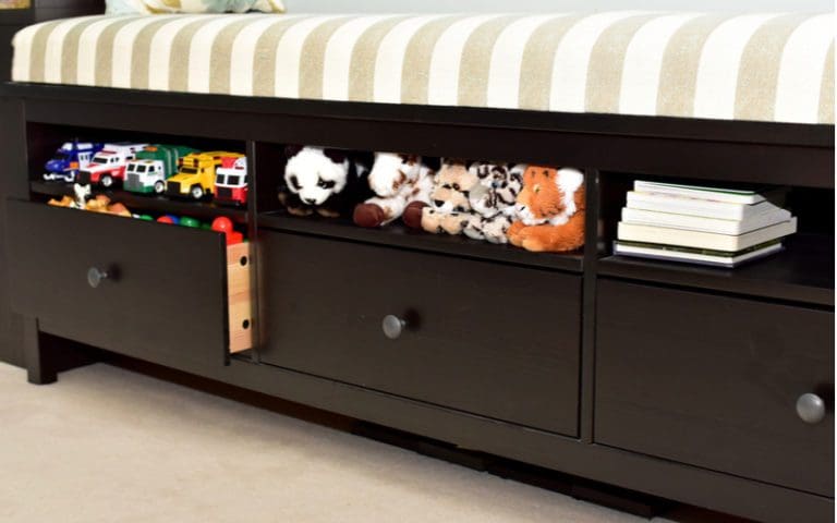 16 Clever Living Room Toy Storage Ideas