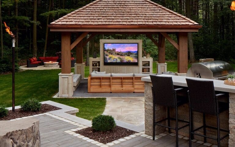 Outdoor TV Ideas: 10 Setups for a More Entertaining Backyard